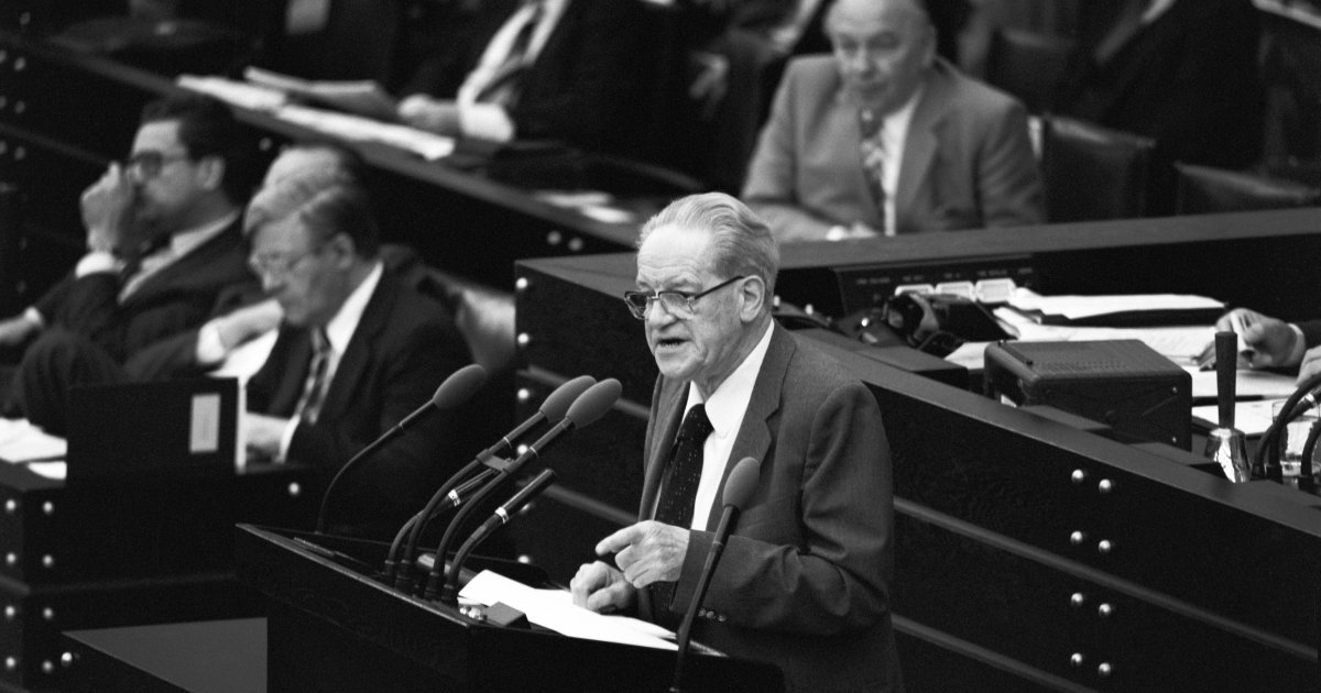 75 Jahre Bundestag: Als Wehner Strauß als „geistigen Terrorist ...