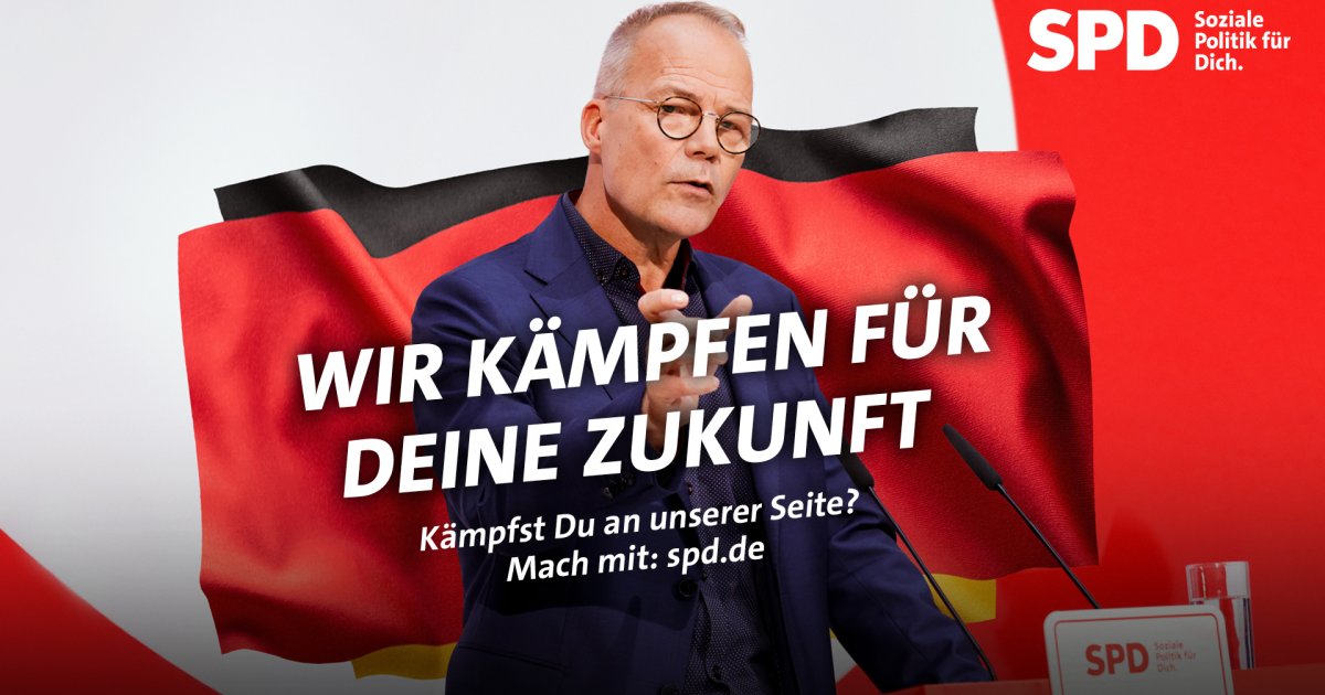 Mit dieser kämpferischen Kampagne startet die SPD den Vorwahlkampf ...