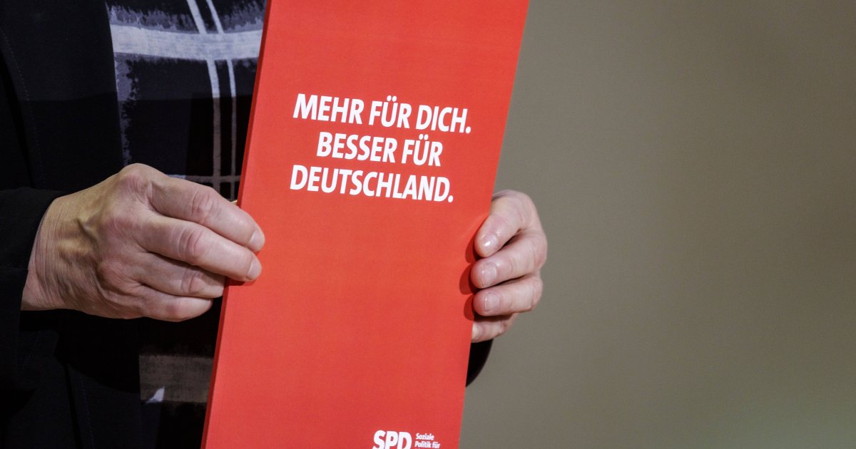 Das ist das Programm der SPD für die Bundestagswahl 2025