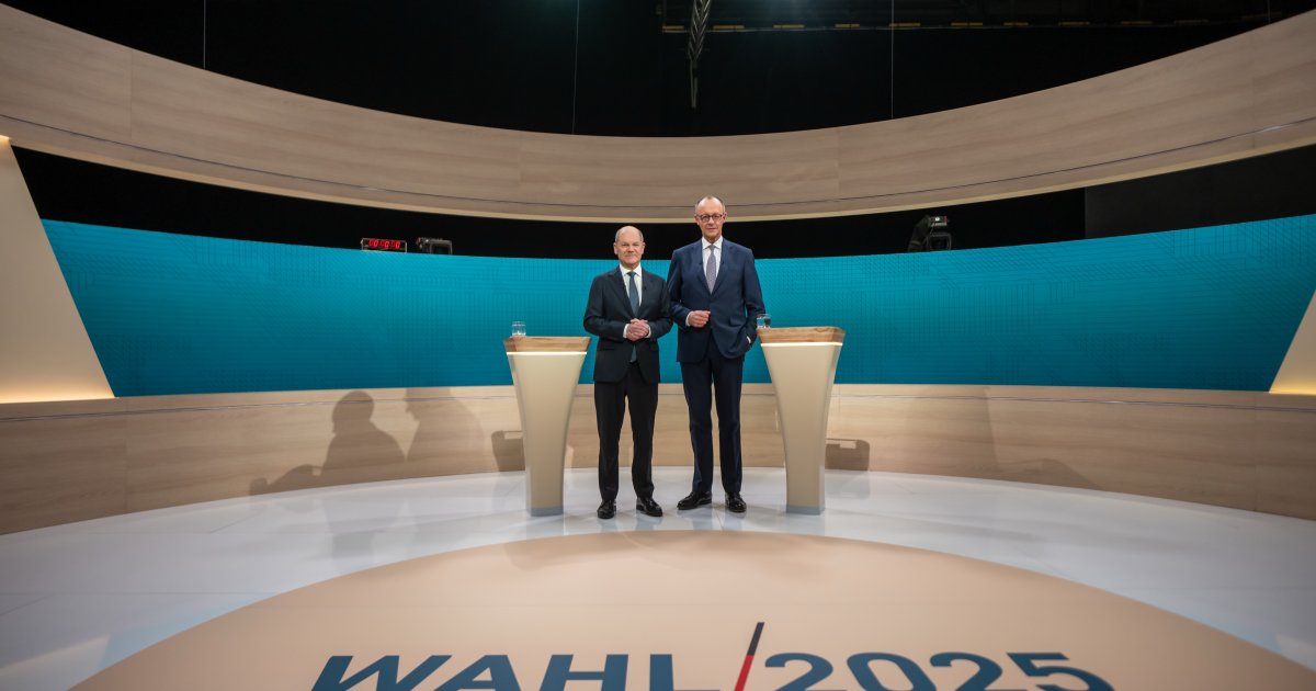 Tv-duell: Wie Scholz Im Aufeinandertreffen Mit Merz Punktete | Vorwärts