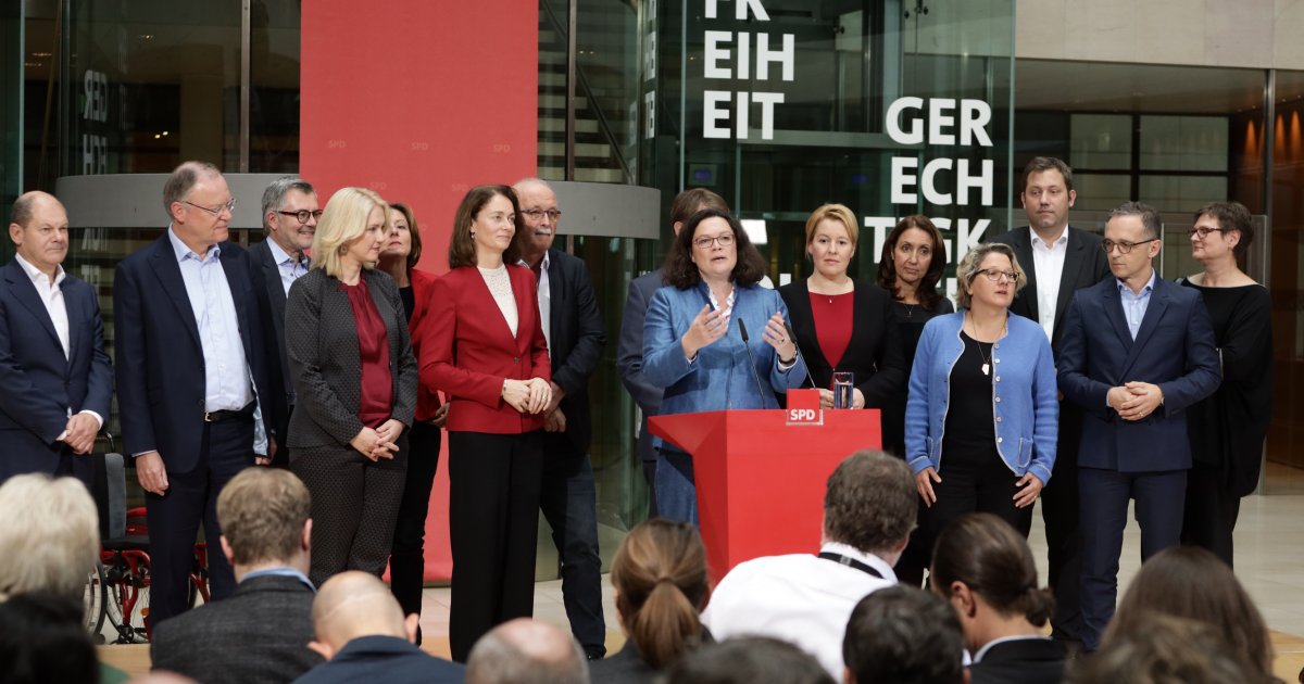 SPD-Parteispitze demonstriert Zusammenhalt: „Wir haben viel zu tun.“